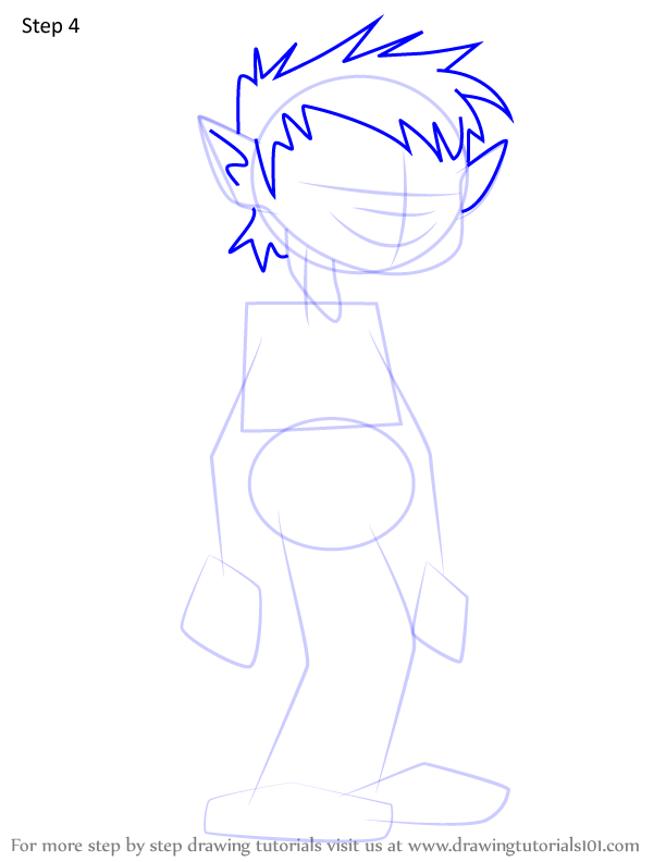 How to Draw Reggie the Brownie from American Dragon Jake Long (American ...