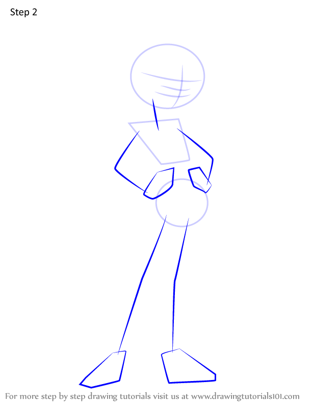 How to Draw Shaniqua Chulavista from American Dragon Jake Long ...