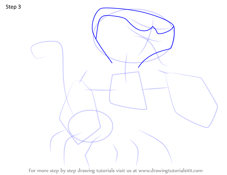 How to Draw The Krylock Demon from American Dragon Jake Long (American ...