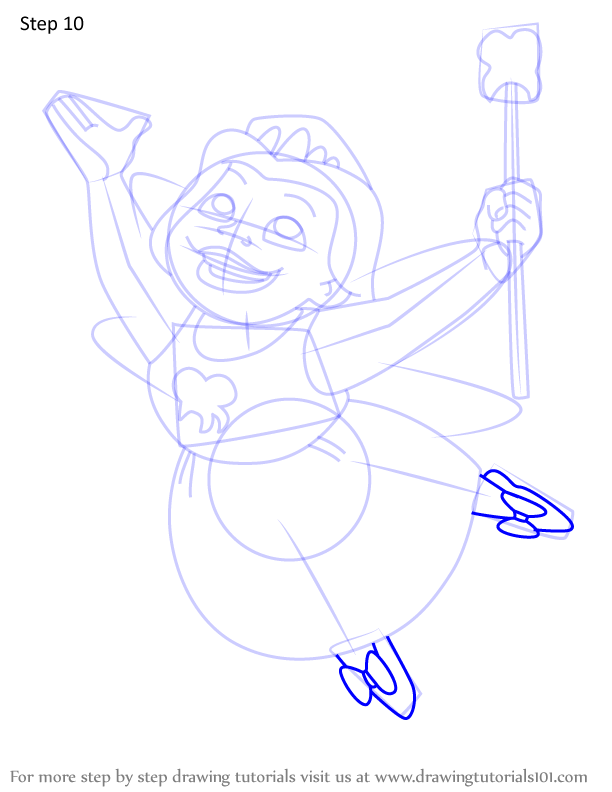 How to Draw Tooth Fairy from American Dragon Jake Long (American Dragon ...