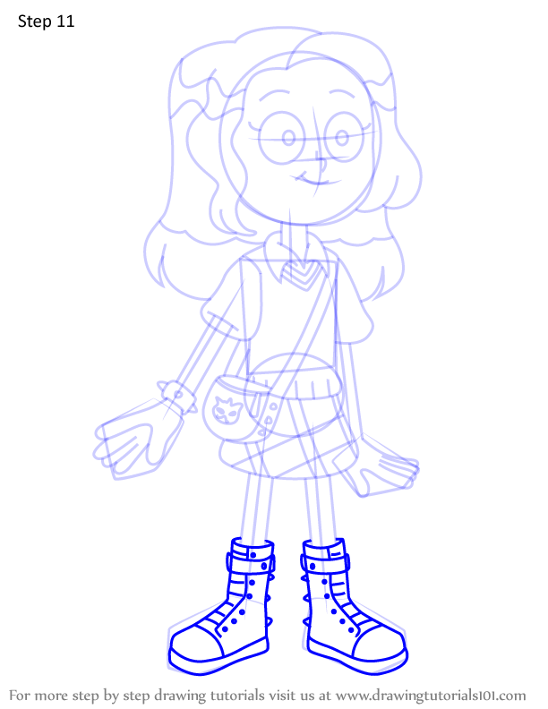 How to Draw Molly Jo from Amphibia (Amphibia) Step by Step ...
