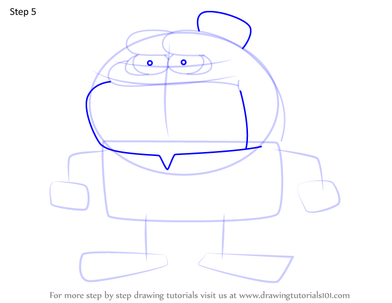How to Draw Mr. Flour from Amphibia (Amphibia) Step by Step ...