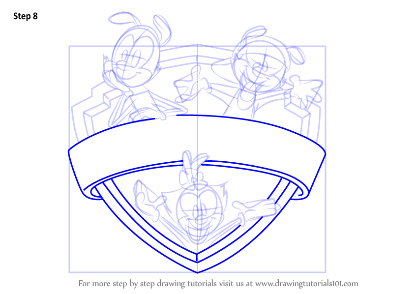How to Draw Animaniacs Logo from Animaniacs (Animaniacs) Step by Step ...