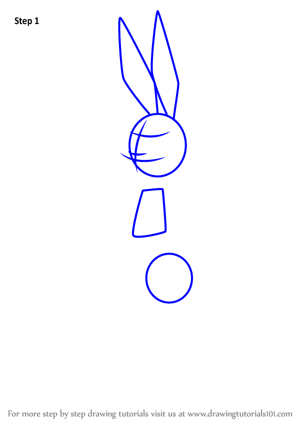 How to Draw Bugs Bunny from Animaniacs (Animaniacs) Step by Step ...