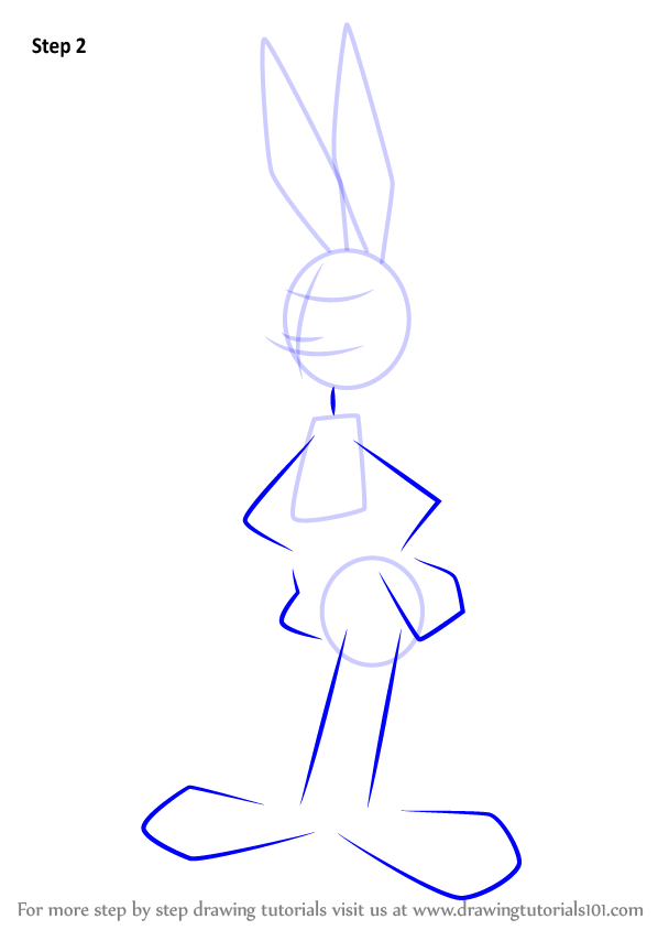 How to Draw Bugs Bunny from Animaniacs (Animaniacs) Step by Step ...