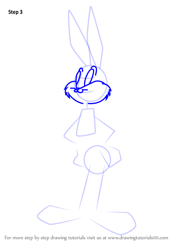 How to Draw Bugs Bunny from Animaniacs (Animaniacs) Step by Step ...