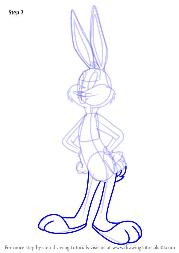 How to Draw Bugs Bunny from Animaniacs (Animaniacs) Step by Step ...