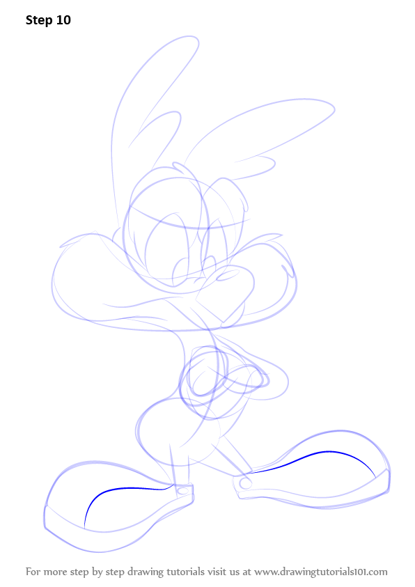 Step by Step How to Draw Calamity Coyote from Animaniacs ...