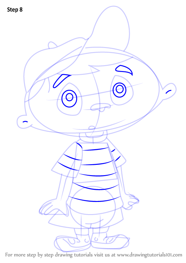 How to Draw Colin from Animaniacs (Animaniacs) Step by Step ...
