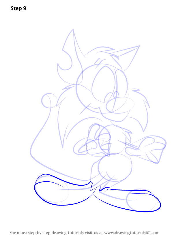How to Draw Furrball from Animaniacs (Animaniacs) Step by Step ...
