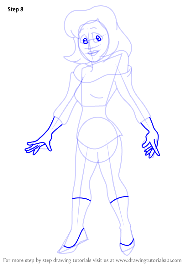 How to Draw Katie Ka-Boom from Animaniacs (Animaniacs) Step by Step ...