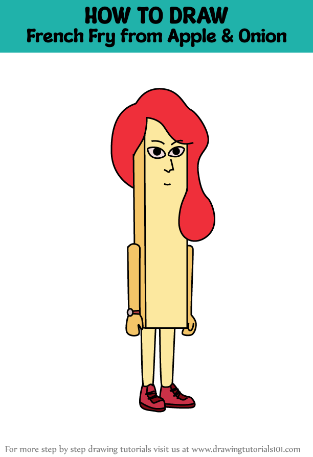 How To Draw Fry Easy Step By Step Cartoons Cartoons Drawing Cartoon