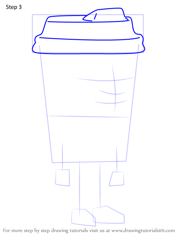 How to Draw Instant Coffee from Apple & Onion (Apple & Onion) Step by ...