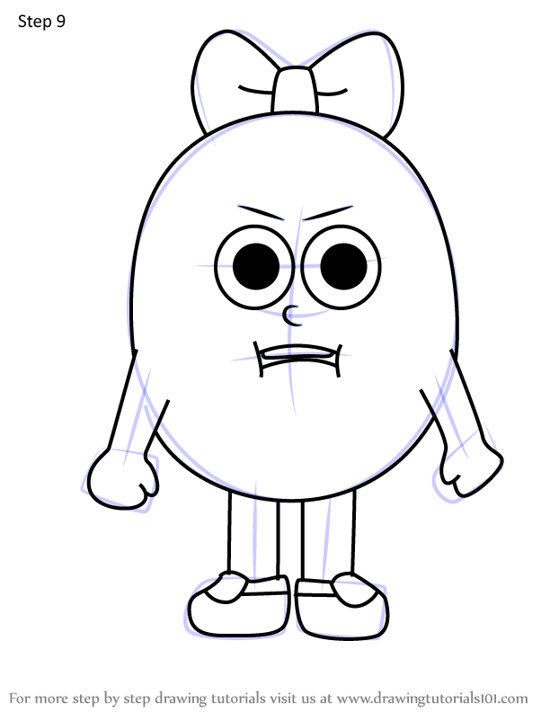 How to Draw Lemondrop from Apple & Onion (Apple & Onion) Step by Step ...