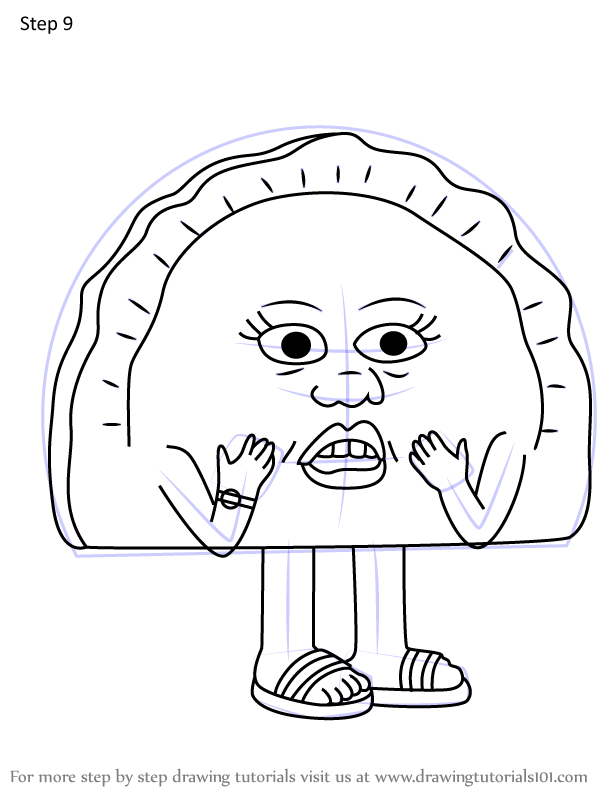 How to Draw Patty from Apple & Onion (Apple & Onion) Step by Step ...