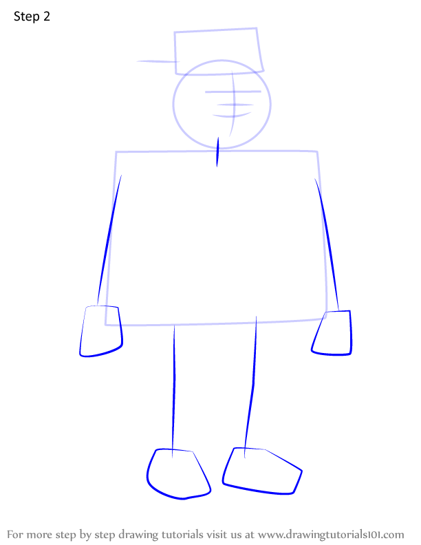How to Draw Whey Man from Apple & Onion (Apple & Onion) Step by Step ...