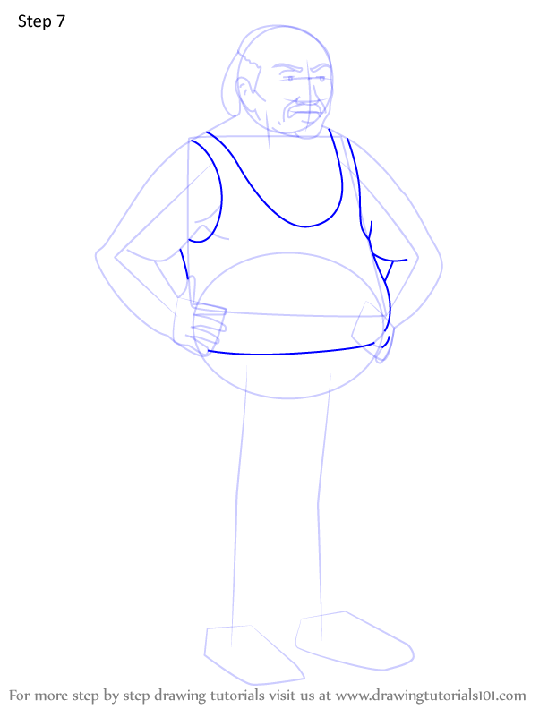 How to Draw Carl Brutananadilewski from Aqua Teen Hunger Force (Aqua ...