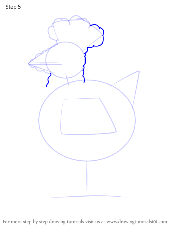 How to Draw Chicken Bittle from Aqua Teen Hunger Force (Aqua Teen ...
