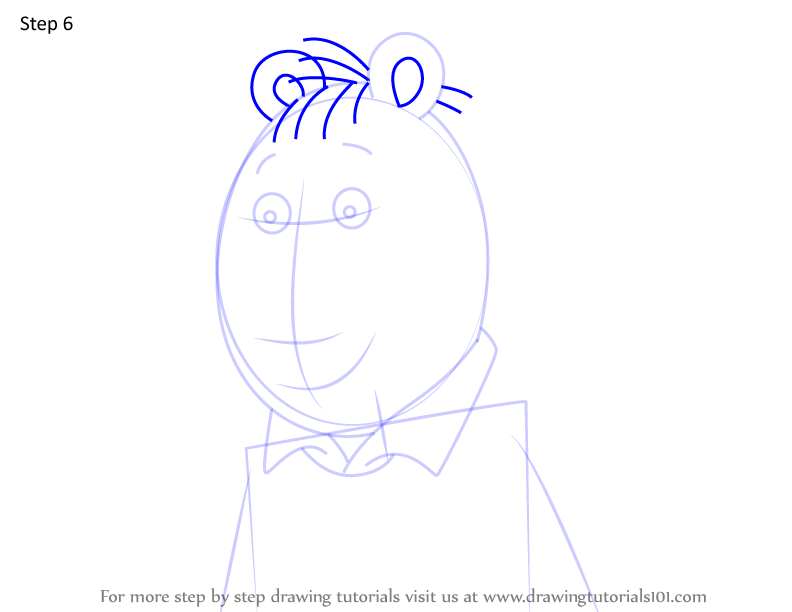 How to Draw Alan Powers from Arthur (Arthur) Step by Step ...
