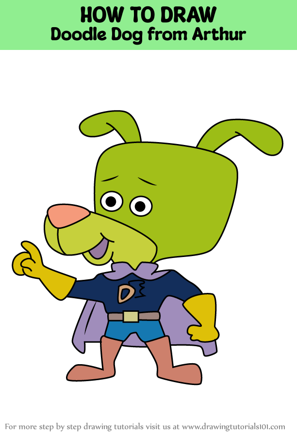 How to Draw Doodle Dog from Arthur (Arthur) Step by Step ...