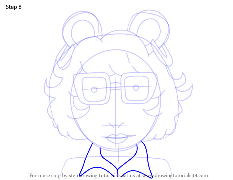 How to Draw Jane lookalike from Arthur (Arthur) Step by Step ...