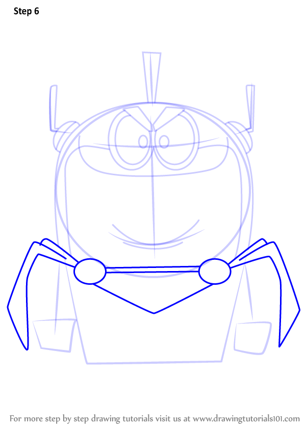 How to Draw Atomic Puppet from Atomic Puppet (Atomic Puppet) Step by ...