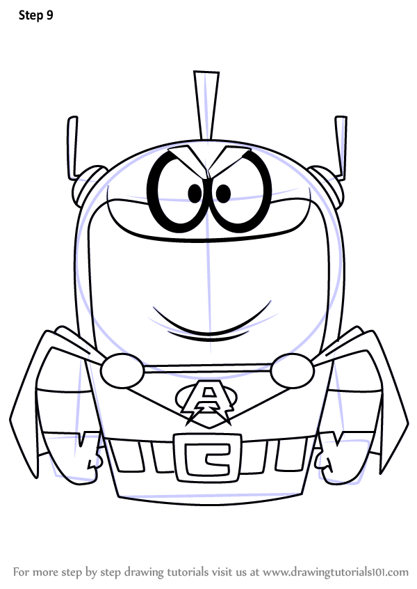 How to Draw Atomic Puppet from Atomic Puppet (Atomic Puppet) Step by ...