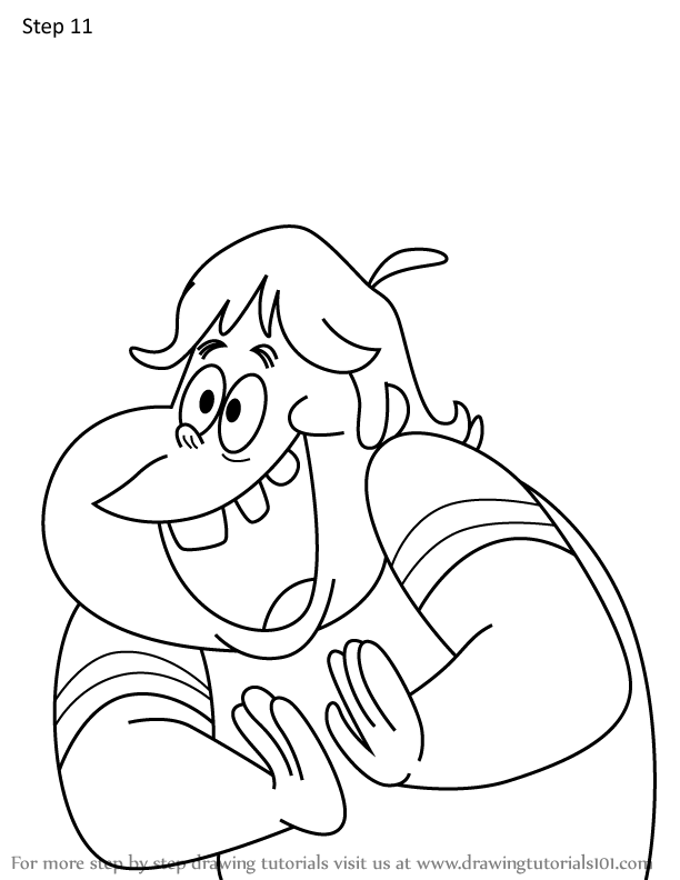 How to Draw Blond Haired Boy from Atomic Puppet (Atomic Puppet) Step by ...