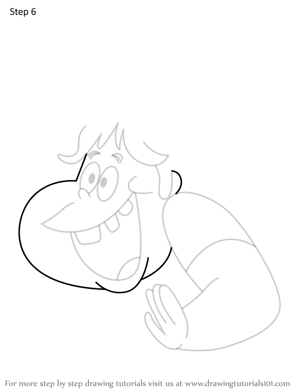How to Draw Blond Haired Boy from Atomic Puppet (Atomic Puppet) Step by ...