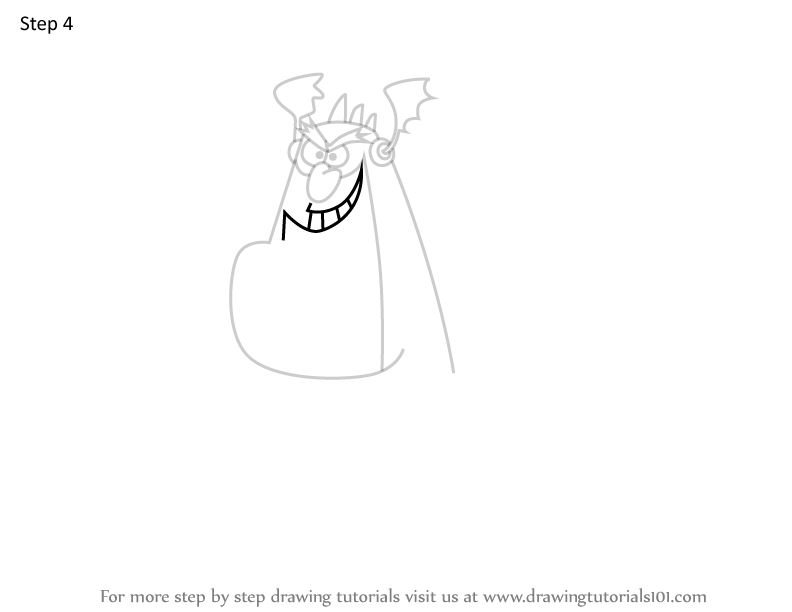How to Draw Commander Atomic from Atomic Puppet (Atomic Puppet) Step by ...