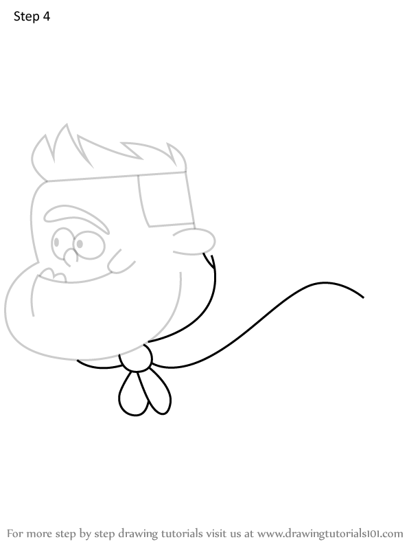How to Draw Dyna-Moe from Atomic Puppet (Atomic Puppet) Step by Step ...