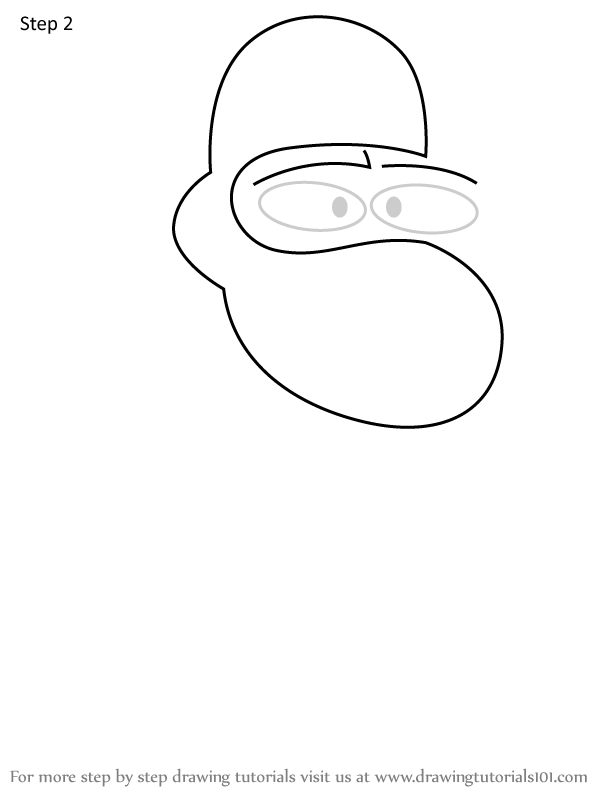 How to Draw Green Haired Thief from Atomic Puppet (Atomic Puppet) Step ...
