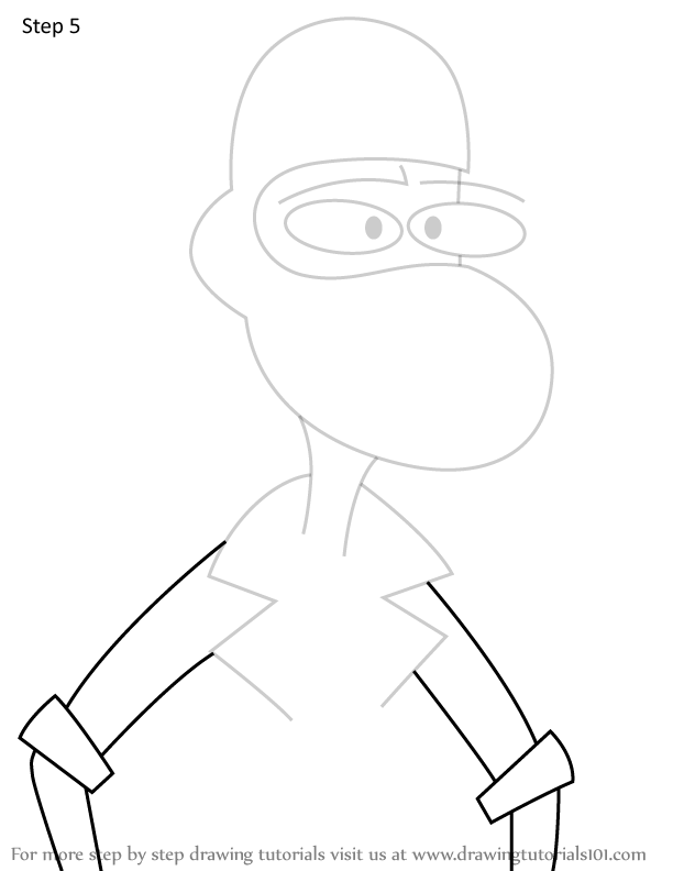 How to Draw Green Haired Thief from Atomic Puppet (Atomic Puppet) Step ...