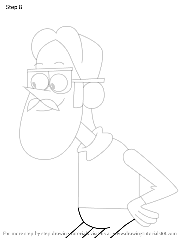 How to Draw Mr. McKinnon from Atomic Puppet (Atomic Puppet) Step by ...