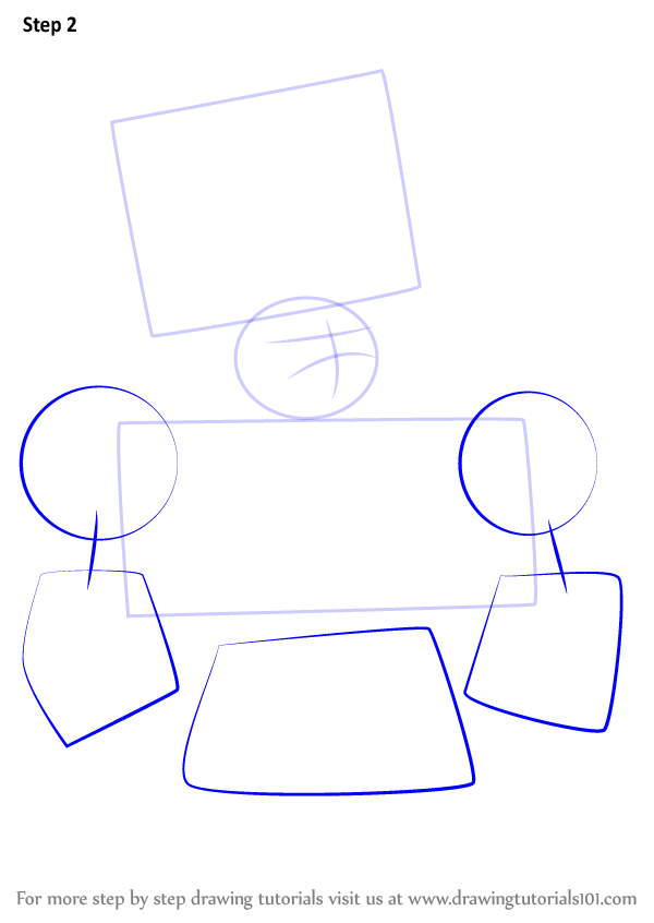 How to Draw Robo-Ron from Atomic Puppet (Atomic Puppet) Step by Step ...