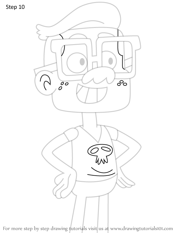 How to Draw Warren Beasley from Atomic Puppet (Atomic Puppet) Step by ...