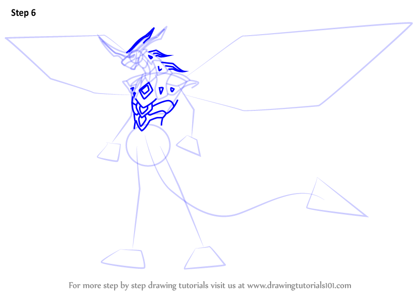 How to Draw Helix Dragonoid from Bakugan Battle Brawlers (Bakugan ...