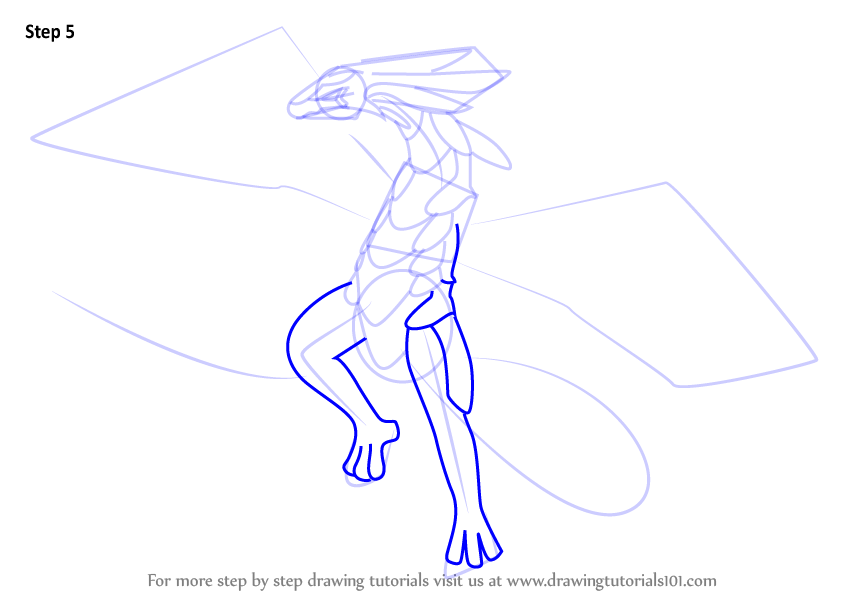 How to Draw Wavern from Bakugan Battle Brawlers (Bakugan Battle ...