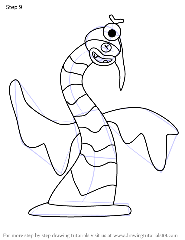 How to Draw Mirage Monster from Battle Kitty (Battle Kitty) Step by ...
