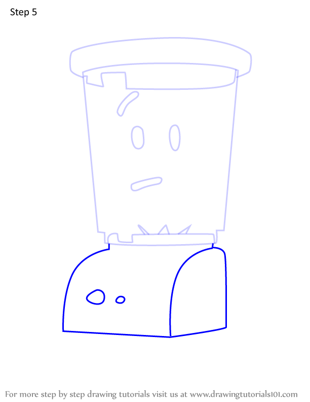 How to Draw Blender from Battle for Dream Island (Battle for Dream ...