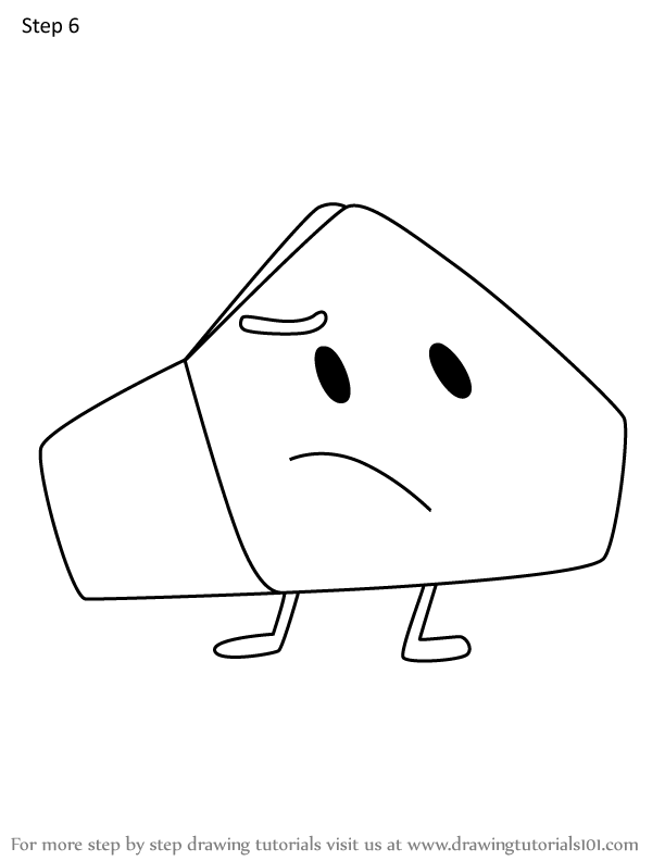 How to Draw Foldy from Battle for Dream Island (Battle for Dream Island ...