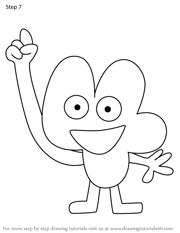 How to Draw Four from Battle for Dream Island (Battle for Dream Island ...