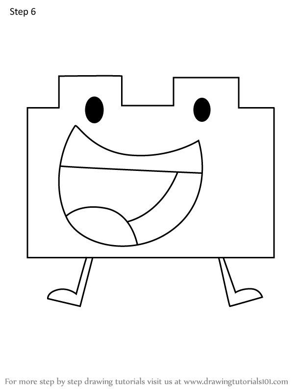 How to Draw Lego Brick from Battle for Dream Island (Battle for Dream ...