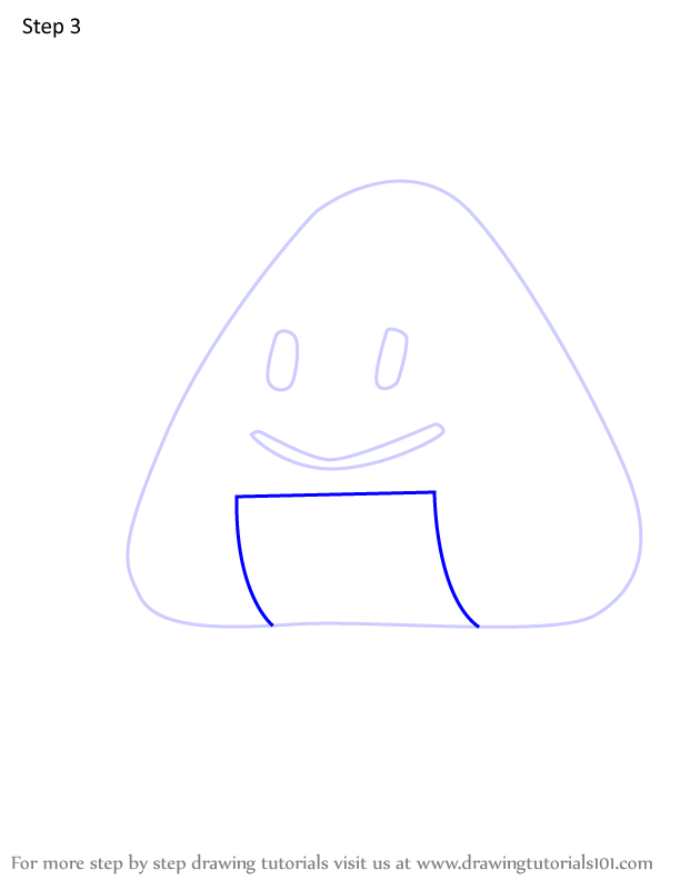 How to Draw Onigiri from Battle for Dream Island (Battle for Dream ...