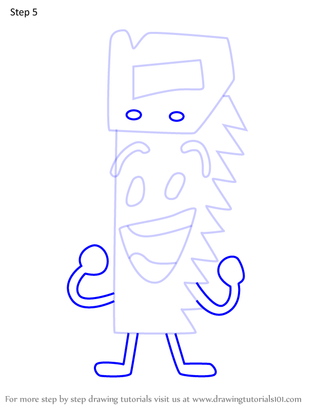 How to Draw Saw from Battle for Dream Island (Battle for Dream Island ...