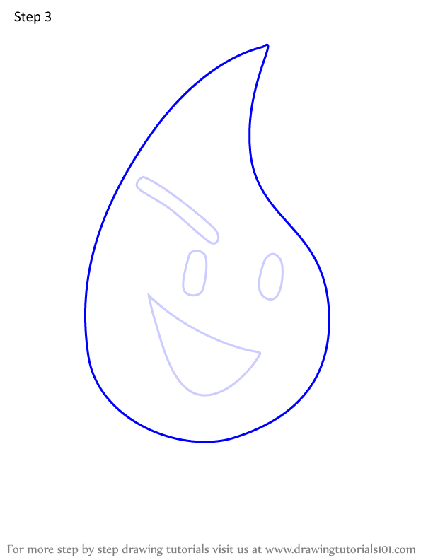 How to Draw Teardrop from Battle for Dream Island (Battle for Dream ...