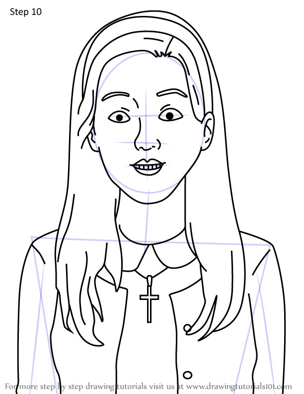 How to Draw Audrey from Beavis and Butt-Head (Beavis and Butt-Head) Step by Step ...