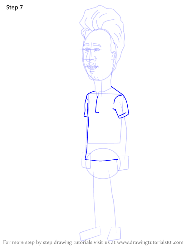 How to Draw Keith from Beavis and Butt-Head (Beavis and Butt-Head) Step by Step ...