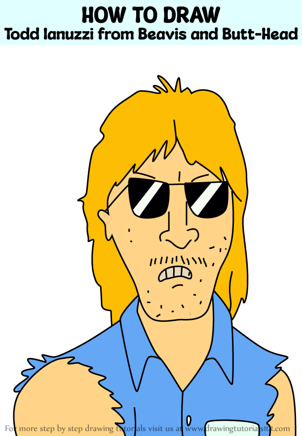 How to Draw Todd Ianuzzi from Beavis and Butt-Head (Beavis and Butt-Head) Step by Step ...