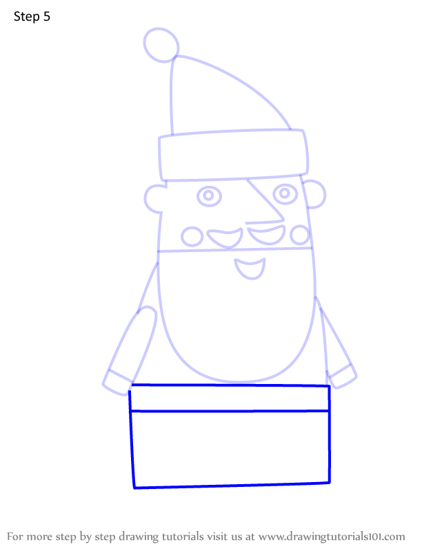 How to Draw Father Christmas from Ben & Holly's Little Kingdom (Ben ...